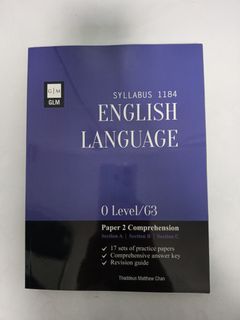 O Level English Language Textbook, Hobbies & Toys, Books & Magazines ...