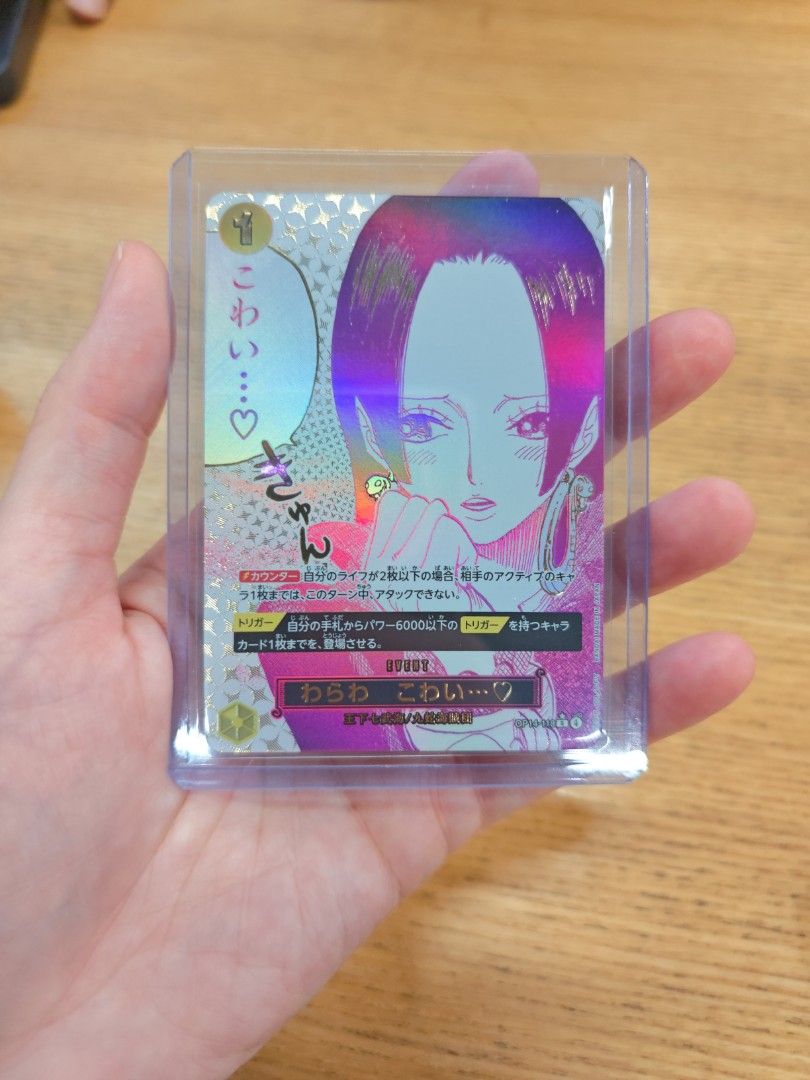 One Piece Card Game - Boa Hancock Card, Hobbies & Toys, Toys & Games on ...