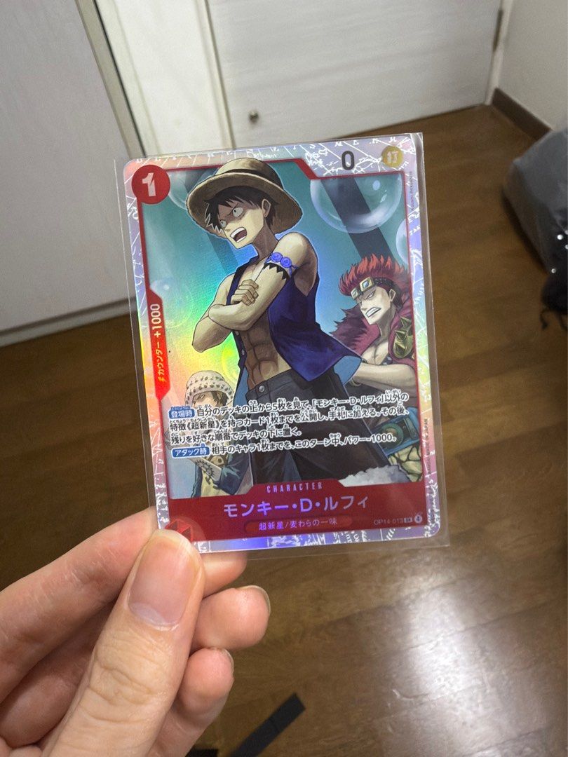 One Piece Card Game - Monkey D. Luffy OP14-013, Hobbies & Toys, Toys ...