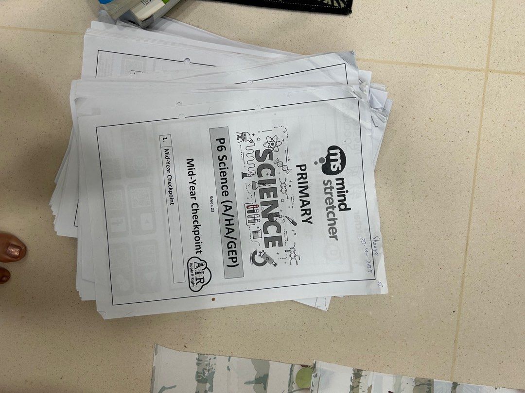 P6 Science Mind Stretcher Worksheets, Hobbies & Toys, Books & Magazines ...