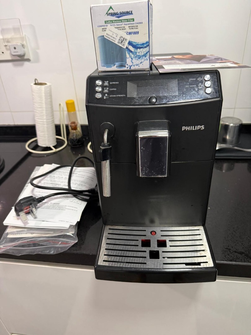 Philips 3100 Series Espresso Machine with Filter, TV & Home Appliances ...