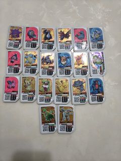 Pokemon Arcade Game Cards - Set of 6, Hobbies & Toys, Toys & Games on ...