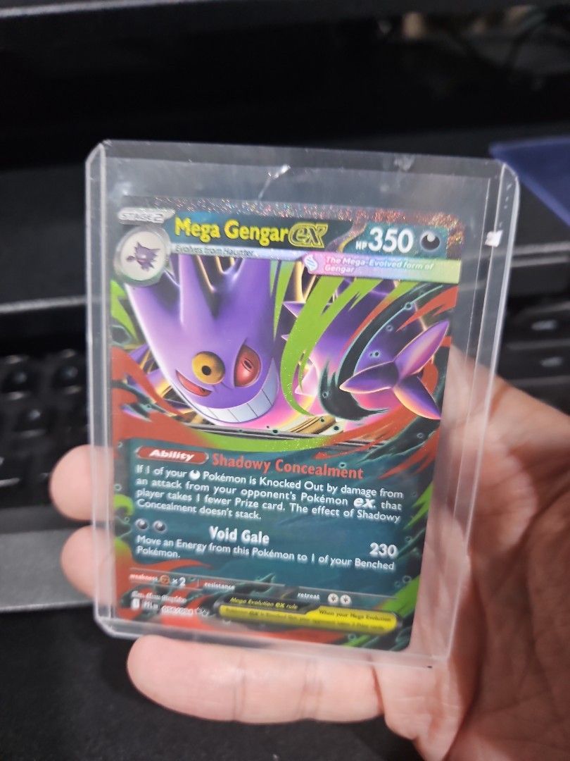 (Ready Stock ) Mega Gengar ex 056/094 / Double Rare - ME02: Phantasmal ...