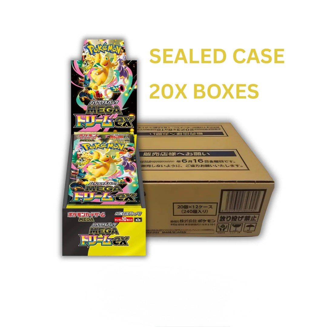 Pokemon TCG Mega Dream EX Booster Box, Hobbies & Toys, Toys & Games on ...