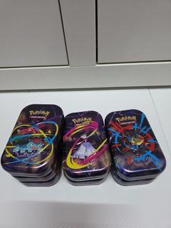 Pokemon Trading Card Game Tin, Hobbies & Toys, Toys & Games on Carousell