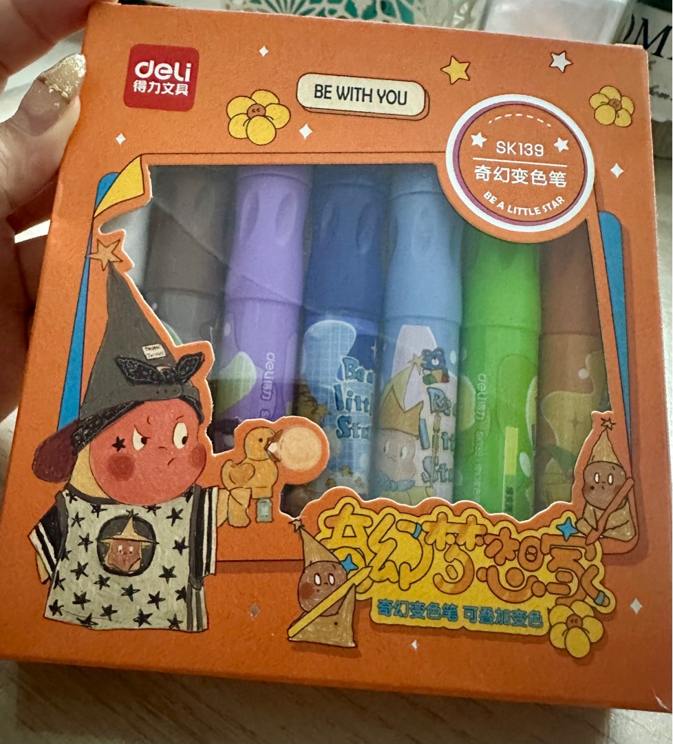 POPMART Twinkle twinkle - Color Changing marker pens, Hobbies & Toys ...