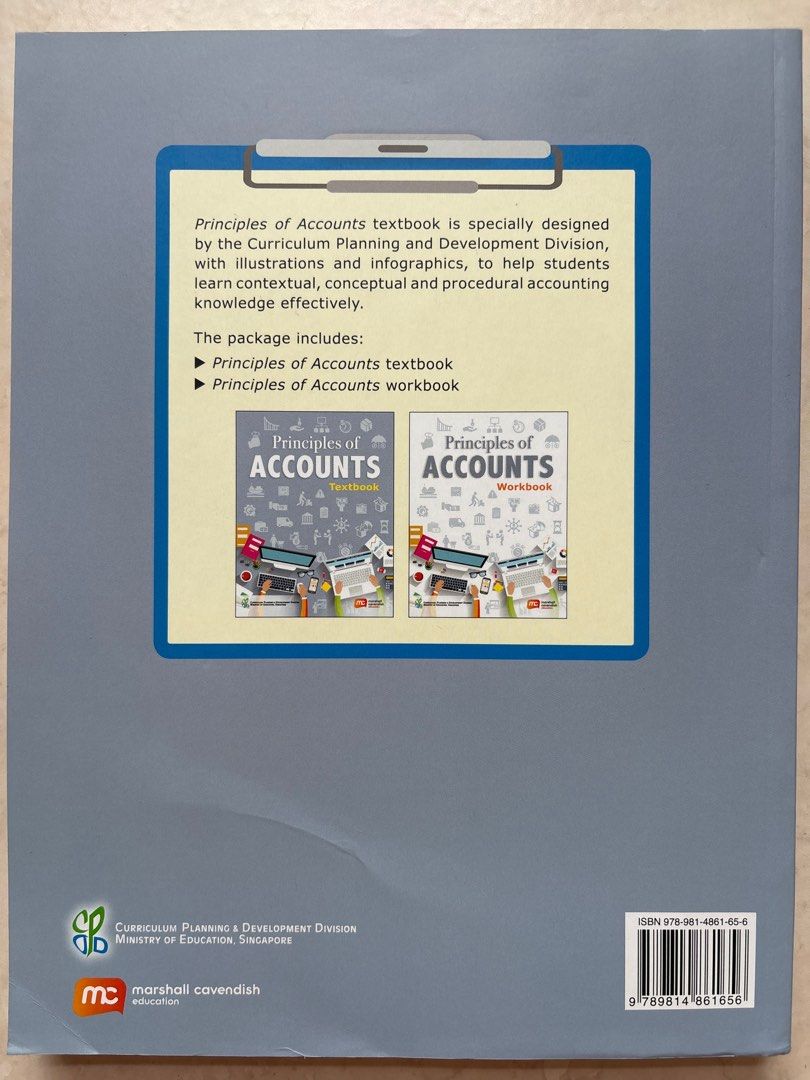 Principles of Accounts Textbook, Hobbies & Toys, Books & Magazines ...