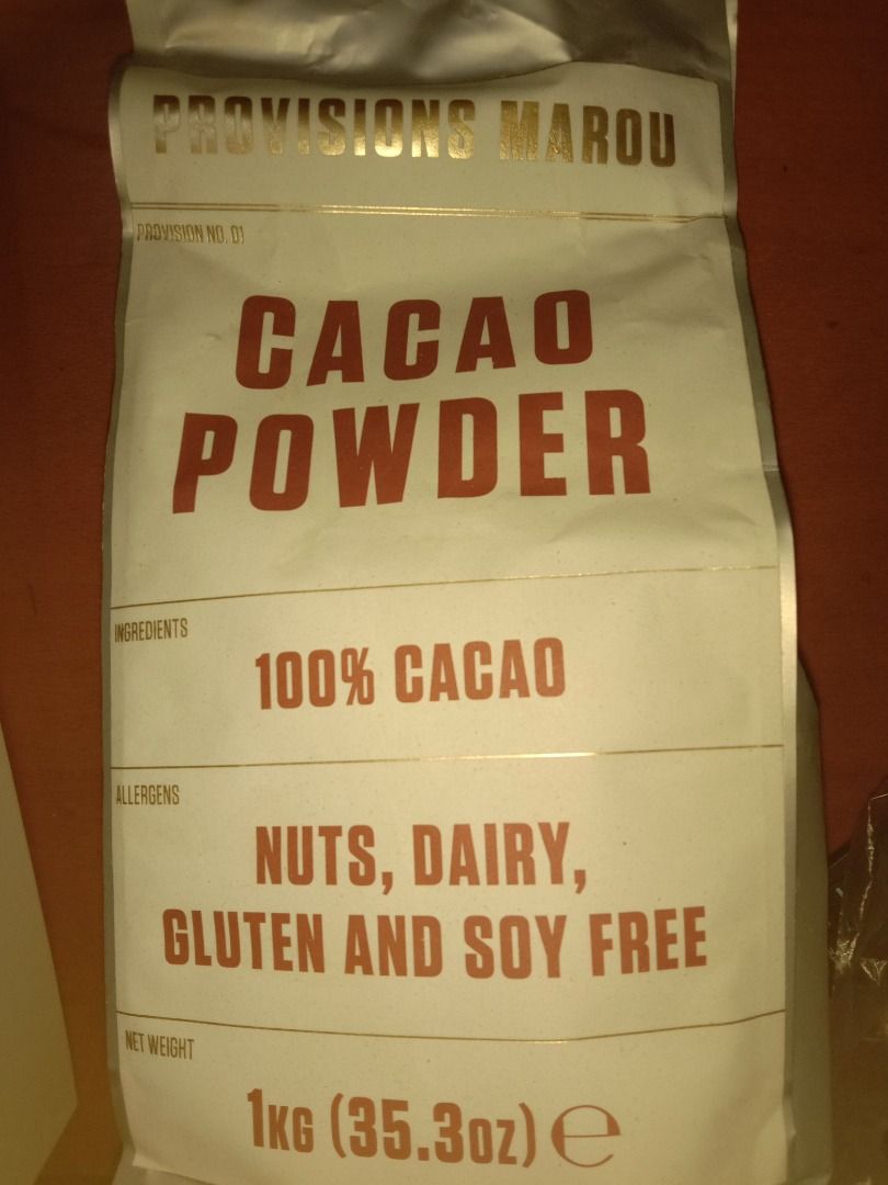 Provisions Marou 100% Cacao Powder 1kg cocoa powder 1kg cocoa 500grams ...