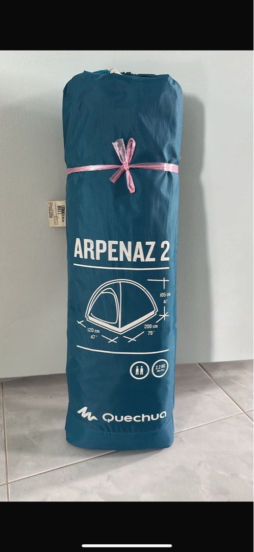 Quechua Arpenaz 2 Tent, Sports Equipment, Hiking & Camping on Carousell