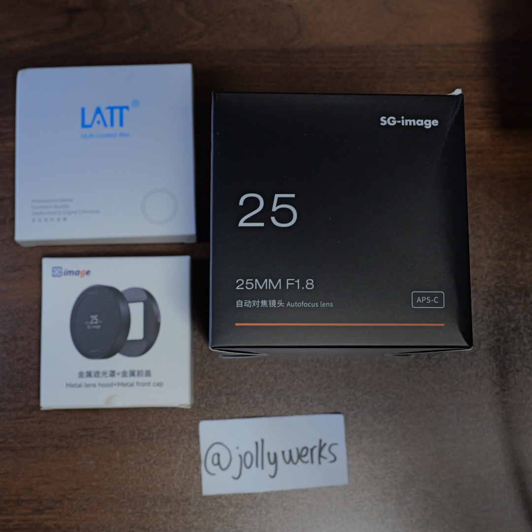 [Brand New] SG image 25mm F1.8 APS-C Autofocus Lens for Fujifilm/Fuji X ...