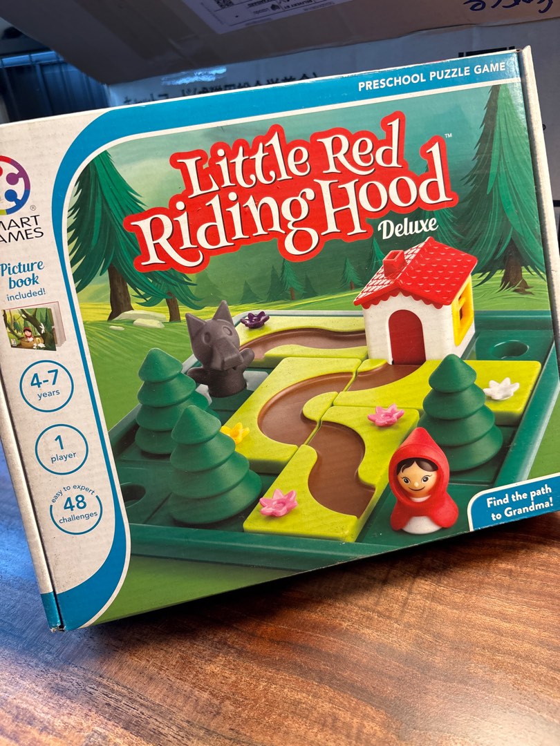 Smart Games Little Red Riding Hood Deluxe Puzzle, Hobbies & Toys, Toys ...