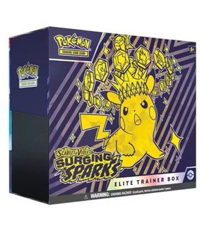 Surging Sparks Pokemon Center Elite Trainer Box PC ETB, Hobbies & Toys ...