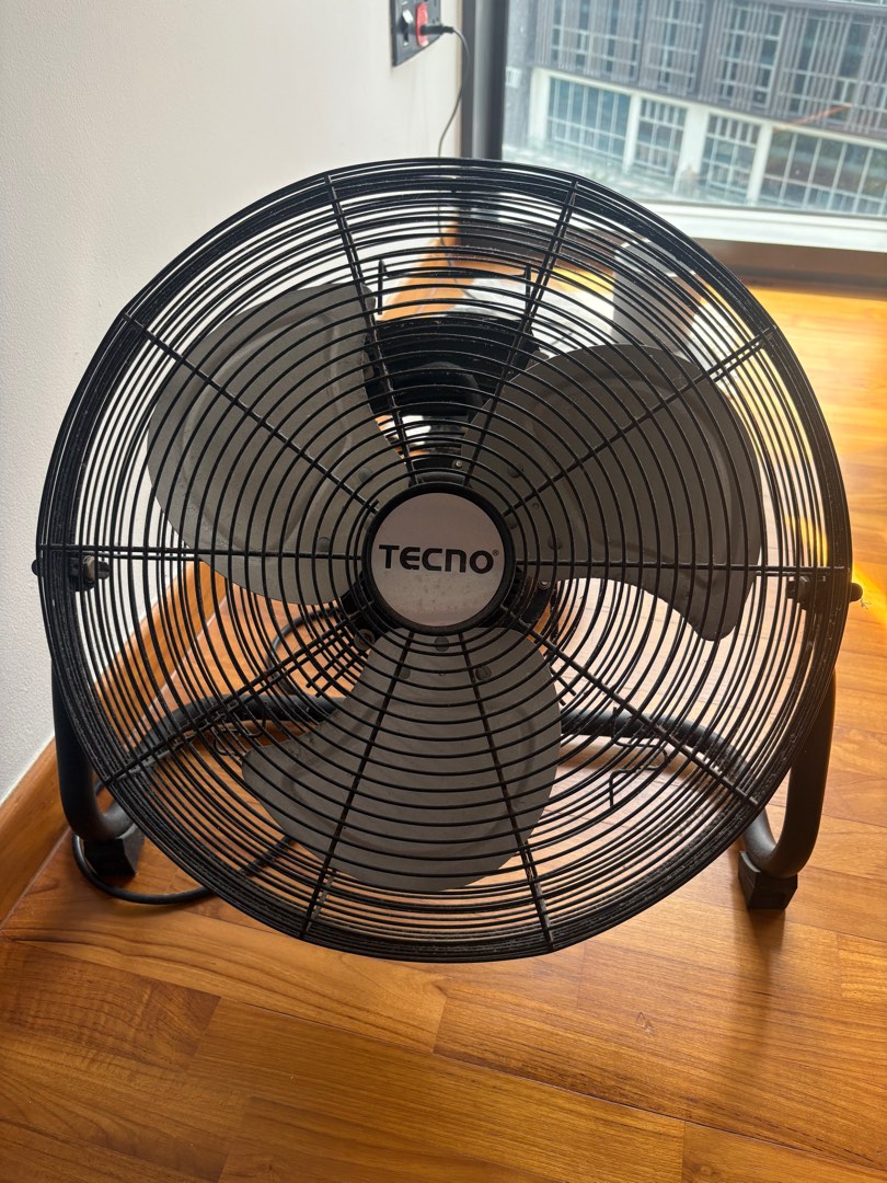 Tecno Fan - Black, Furniture & Home Living, Lighting & Fans, Fans on ...