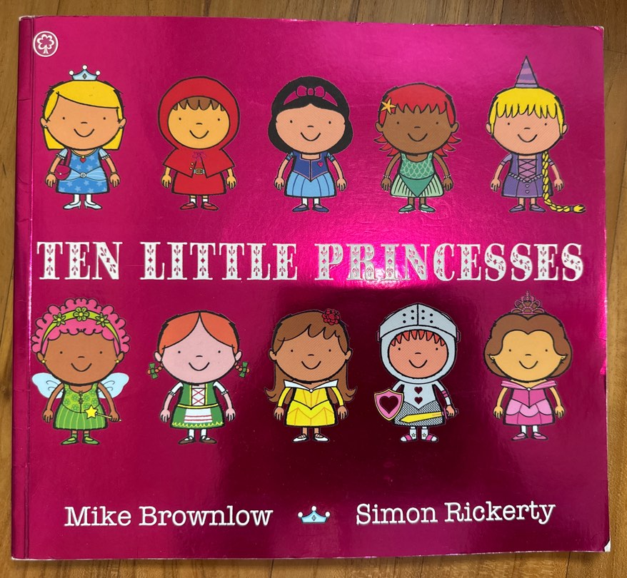 Ten Little Princesses Book by Mike Brownlow, Hobbies & Toys, Books ...