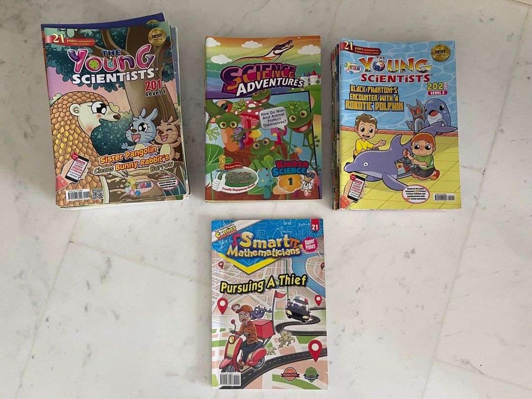 41 Copies of The Young Scientists Level 1 and 2 / Science Adventures ...