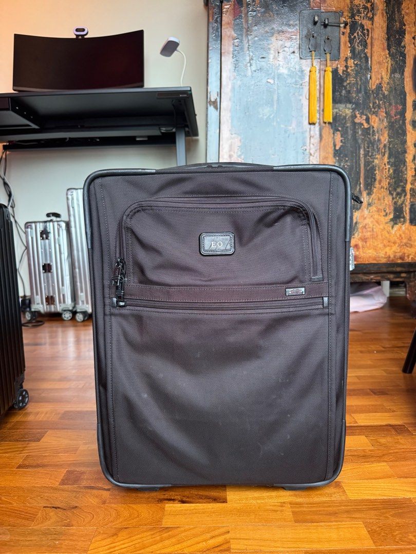 Tumi Black Rolling Suitcase, Hobbies & Toys, Travel, Luggage on Carousell