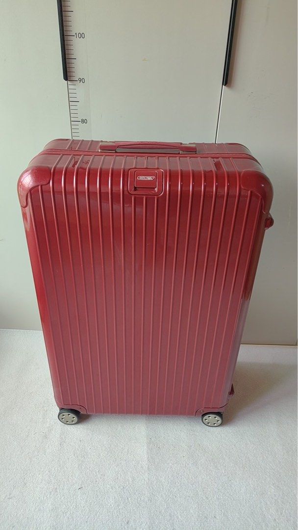 104L RIMOWA Red 32” Luggage – SALSA DELUXE 100% Authentic RIMOWA ...