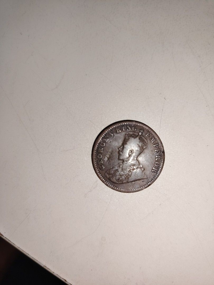 1918 India One Quarter Anna Coin, Hobbies & Toys, Memorabilia ...