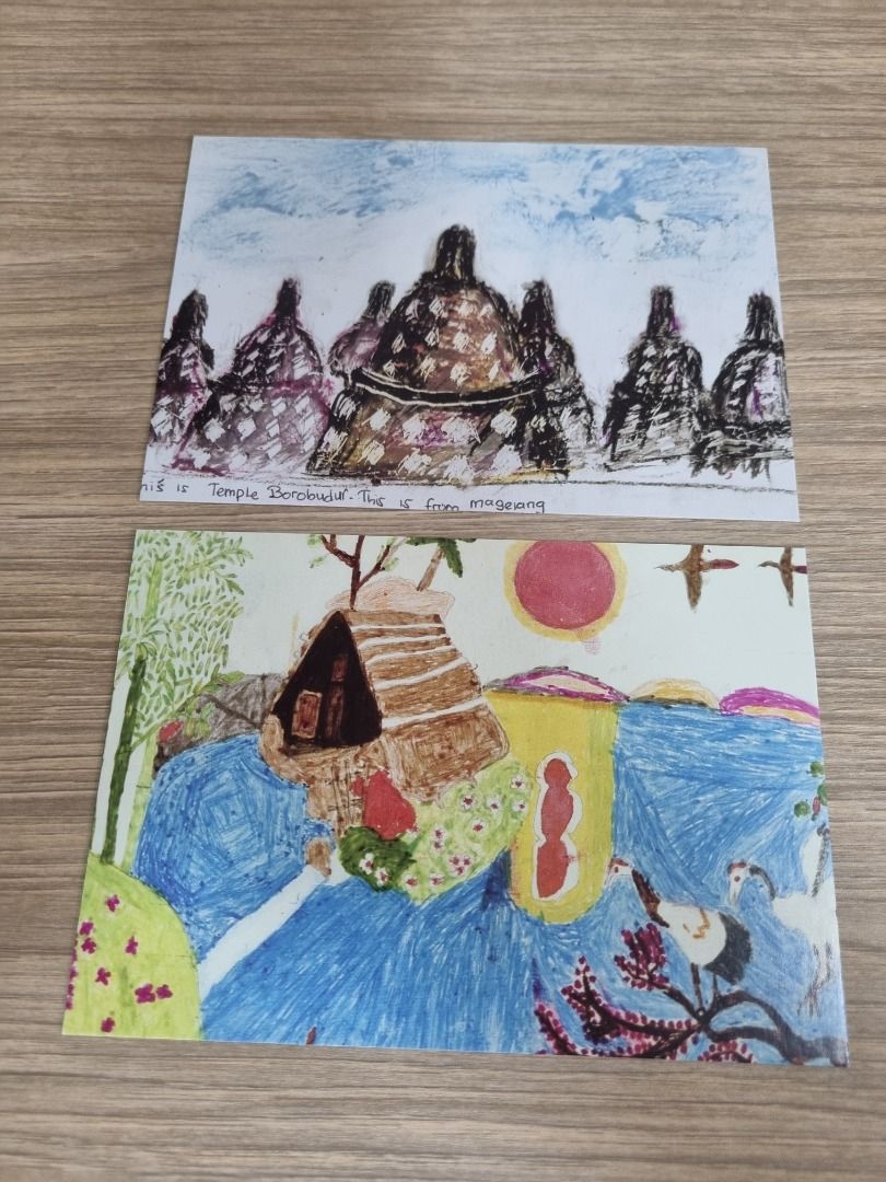 💥 1 Set of 2 Vintage Promotional Advertisement Postcards -Singapore ...