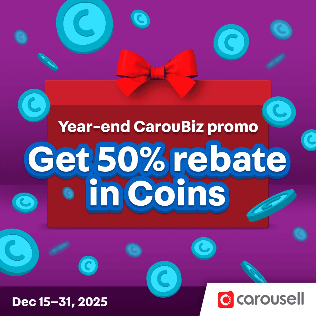 🎊 Year-end CarouBiz promo: Get 50% rebate in Coins, Announcements on ...
