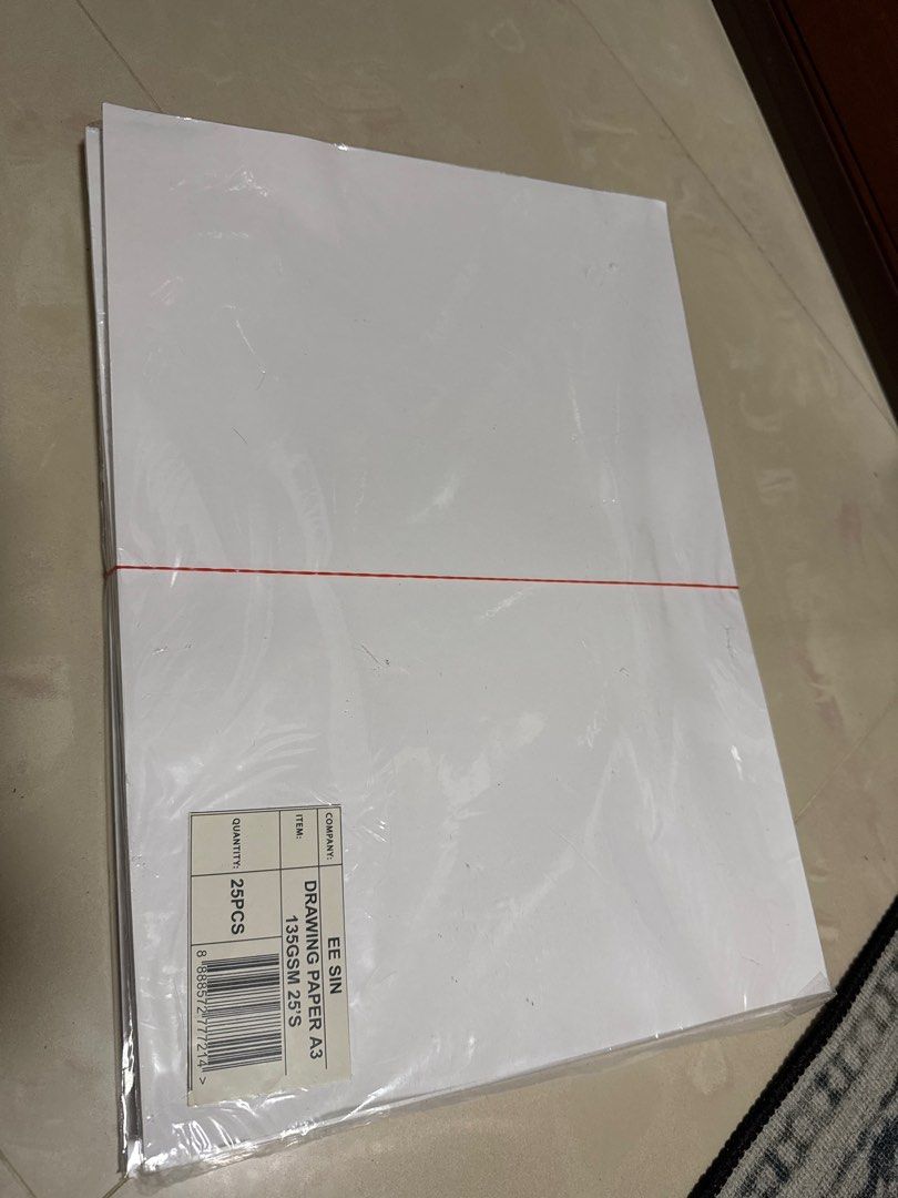 A3 Drawing Paper - 25 Sheets per pack, Hobbies & Toys, Art & Prints on ...