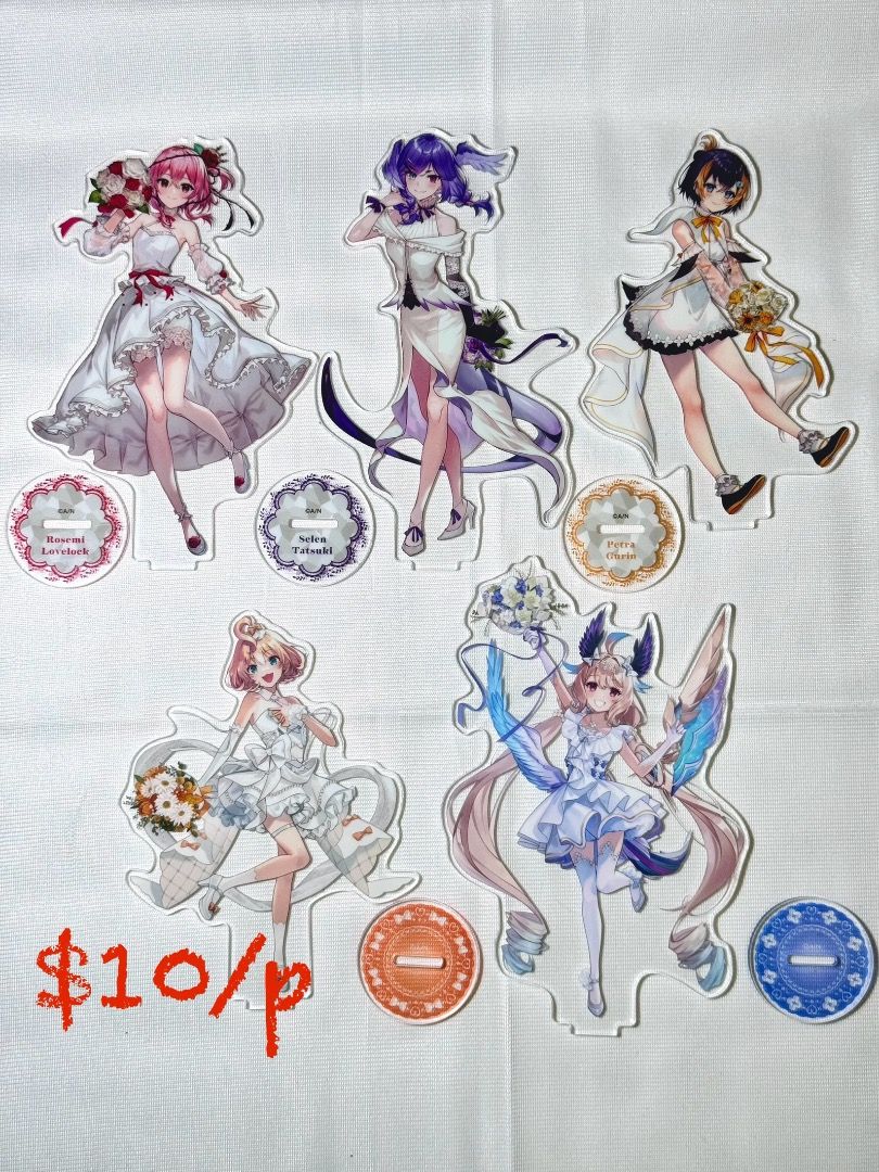Anime Acrylic Stands - Various Characters, Hobbies & Toys, Memorabilia ...
