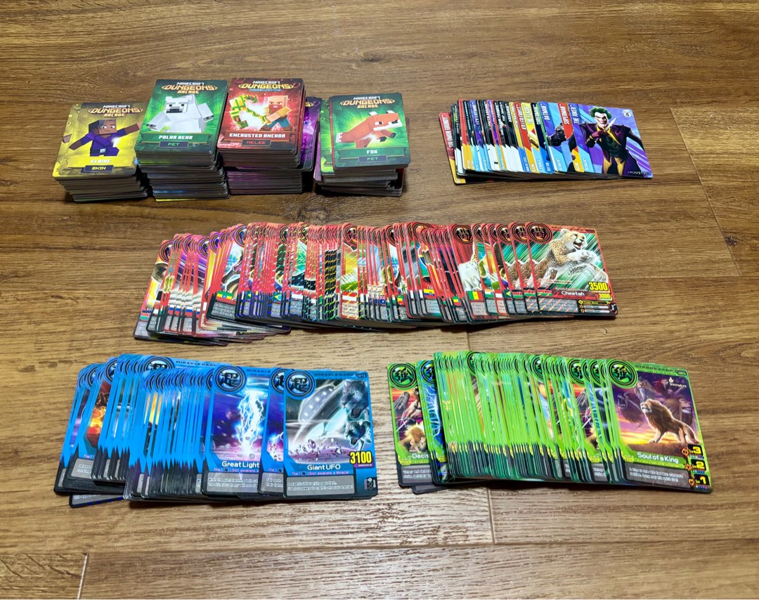 Arcade cards (Timezone) - Minecraft Dungeons, Animal Kaiser, Injustice ...