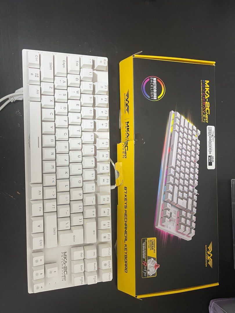 Armaggeddon MKA-2C Neo Psychraven 87 Keys Mechanical Keyboard ...