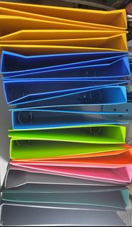 Assorted Color A4 Ring Files, Hobbies & Toys, Stationery & Craft ...