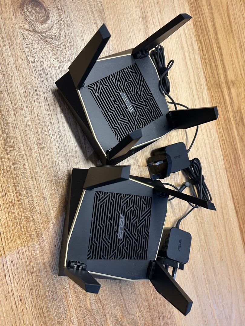 ASUS RT-AX92U Tri-Band WiFi 6 Gaming Router Aimesh x2, Computers & Tech ...