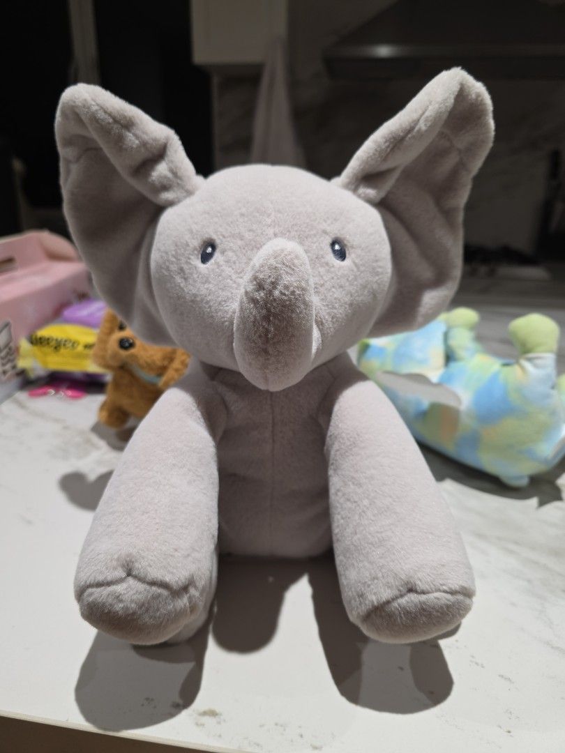 Baby Gund Flappy the Elephant, Hobbies & Toys, Toys & Games on Carousell