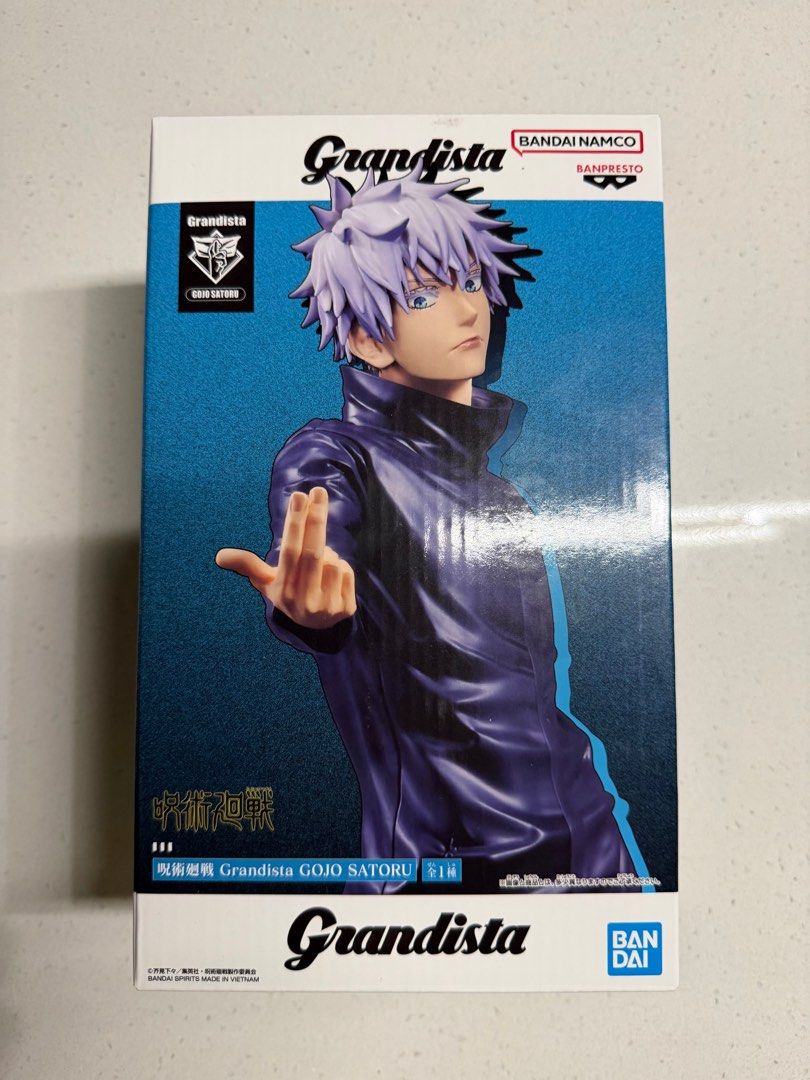 Bandai Grandista Jujutsu Kaisen Gojo Satoru Figure, Hobbies & Toys ...