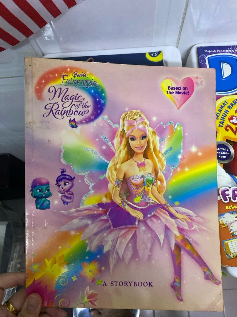 Barbie Fairytopia Magic of the Rainbow Storybook, Hobbies & Toys, Books ...