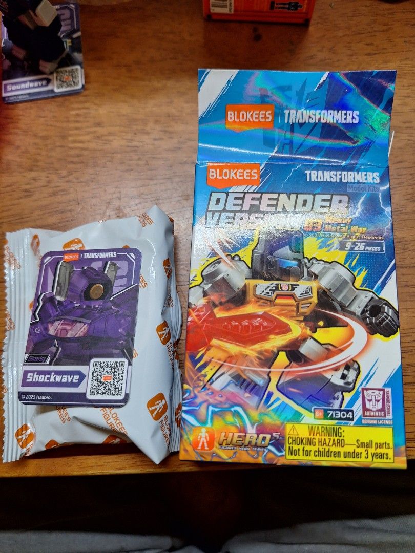 Blokees Transformers Defender Version 03 Heavy Metal War Glittering ...