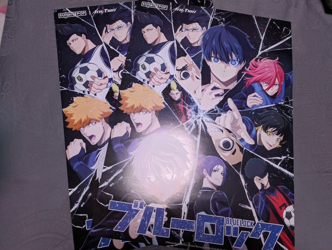 Blue lock posters, Hobbies & Toys, Memorabilia & Collectibles, Fan ...