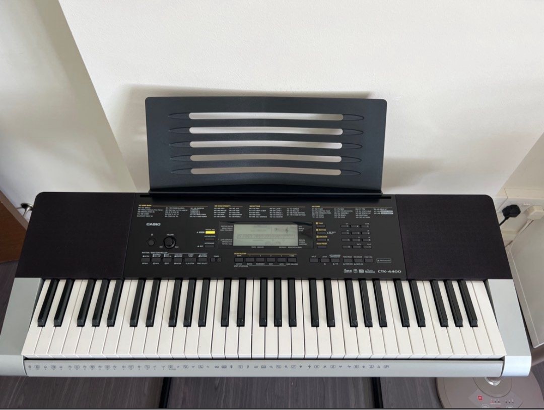 Casio CTK-4400 Keyboard with Stand – Well Maintained, Hobbies & Toys ...