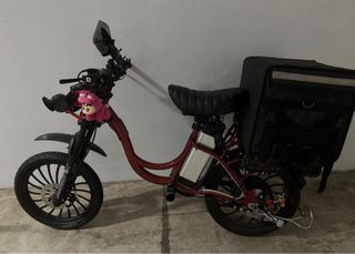 Custom Electric Bike Frame - Black, Sports Equipment, Bicycles & Parts, Parts & Accessories on ...