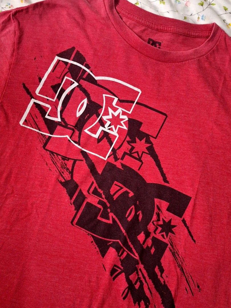 Dc red shirt grunge affliction tapout mma elite coquette mori kei liz ...