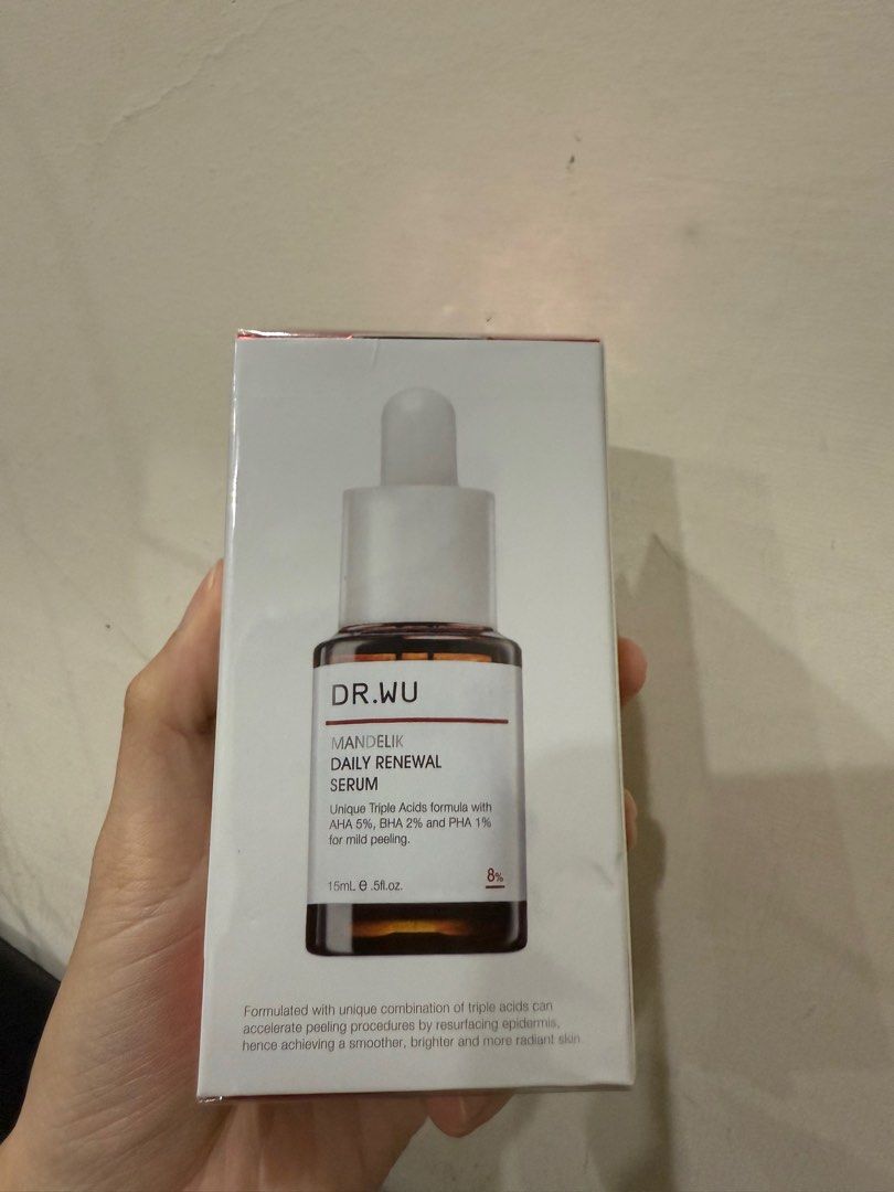 dr.wu 8%｜15ml｜昇恆昌購入｜全新未使用, 香水、美妝、保養, 臉部彩妝、保養與清潔, 護膚、清潔產品在旋轉拍賣