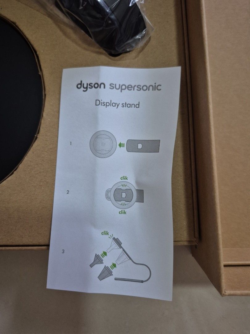 Dyson Supersonic Display Hairdryer Stand, Beauty & Personal Care, Hair ...