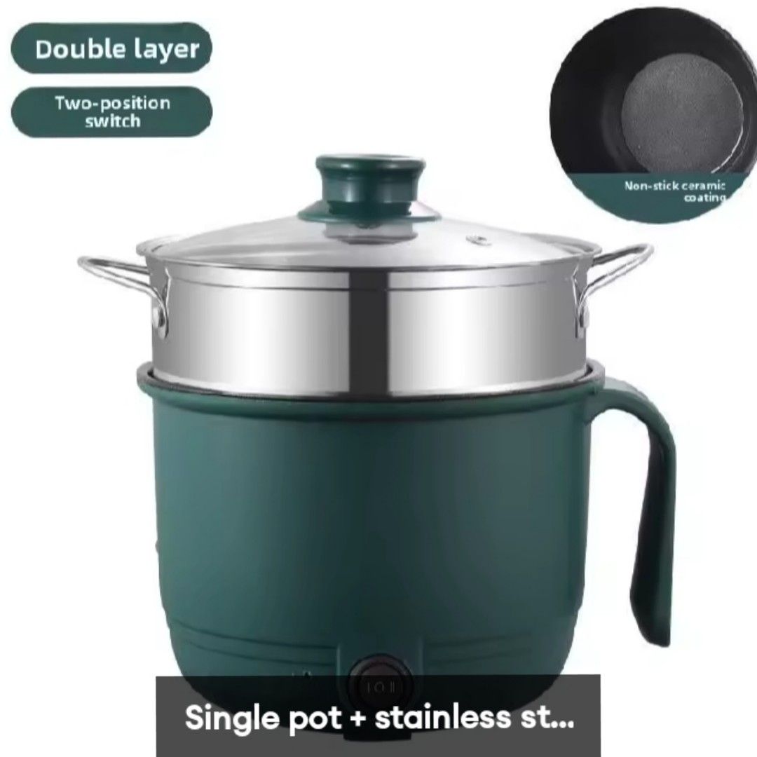 Electric Multi- function Cooking Boiling Steaming Hot Pot 1.5 L, TV ...