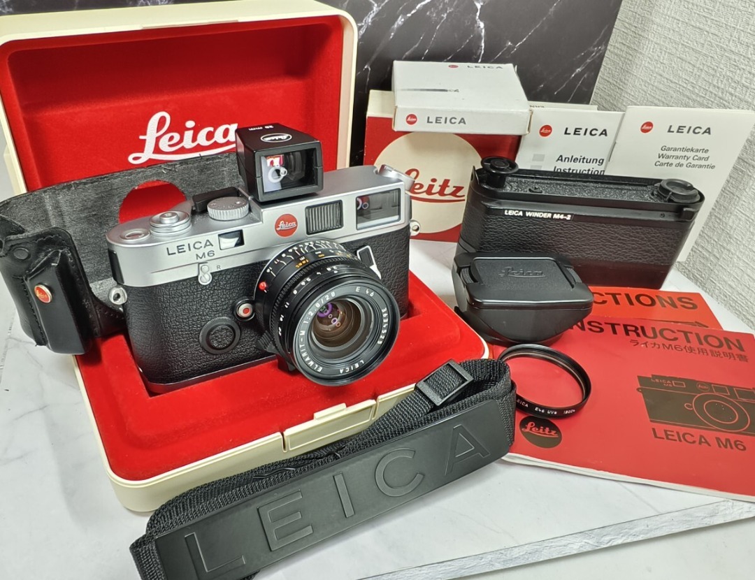 [End-of-life, almost unused] Leica M6, mint condition, ELMARIT-M 28mm ...