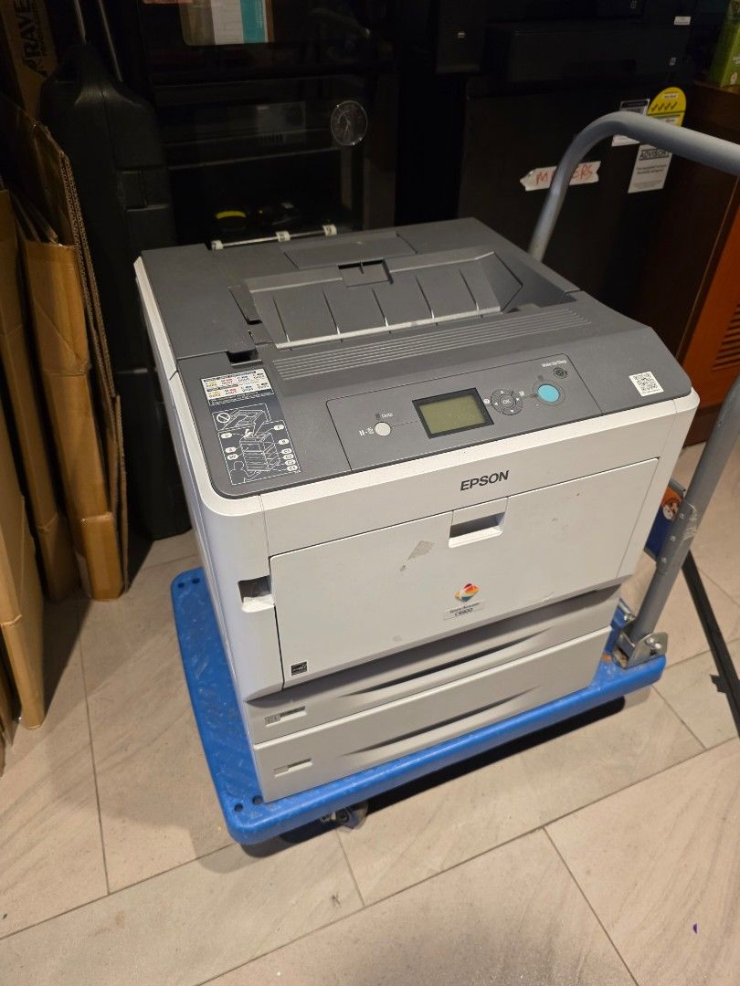 Epson Aculaser C9300 Printer with Toner Cartridges, Computers & Tech ...