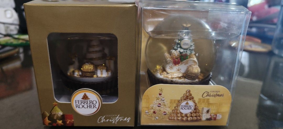 Ferrero Rocher Christmas Snow Globe 2024/2025 (only 2024 available ...