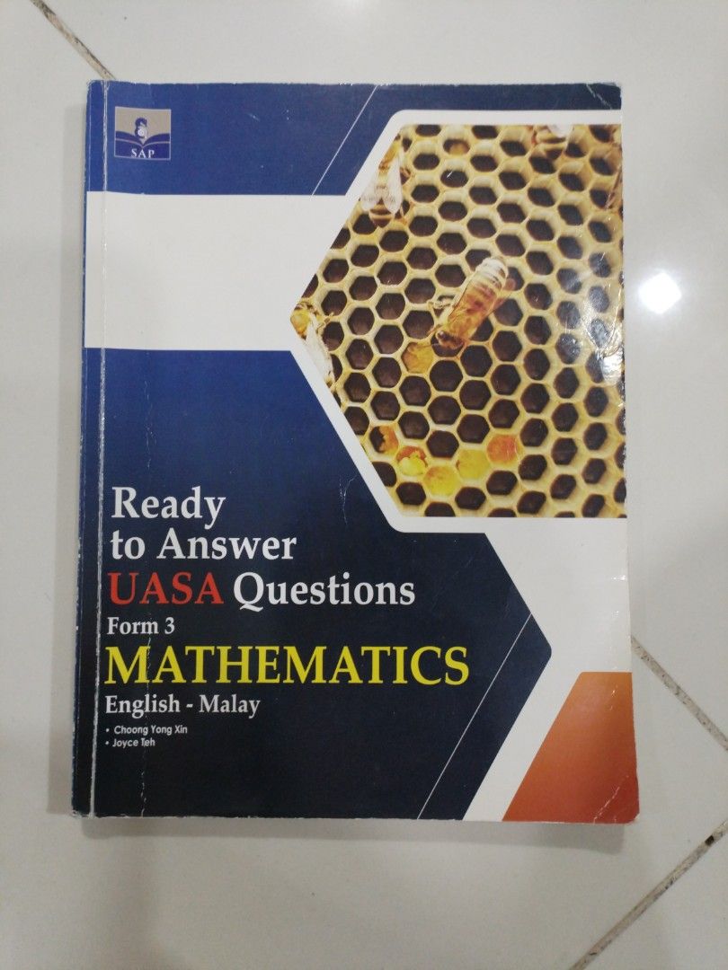Form 3 Mathematics UASA Questions, Hobbies & Toys, Books & Magazines ...