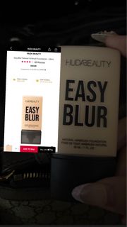 Huda Beauty - Easy Blur Natural Airbrush Foundation (Cashew), Beauty ...