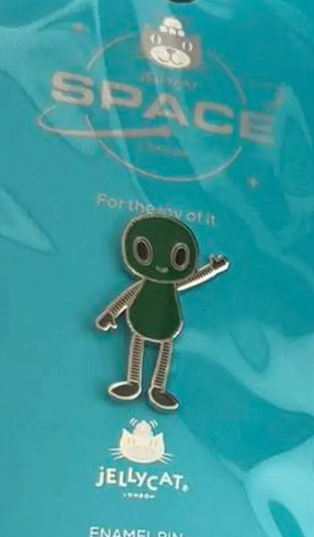 Jellycat Space Zyllan Alien Enamel Pin, Hobbies & Toys, Toys & Games on ...