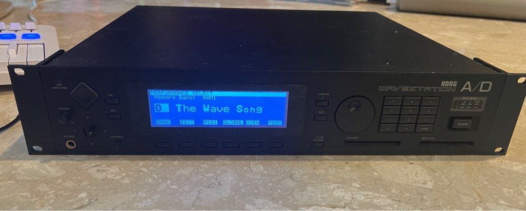 Korg Wavestation A/D Synthesizer Rackmount module wavestate, Hobbies ...