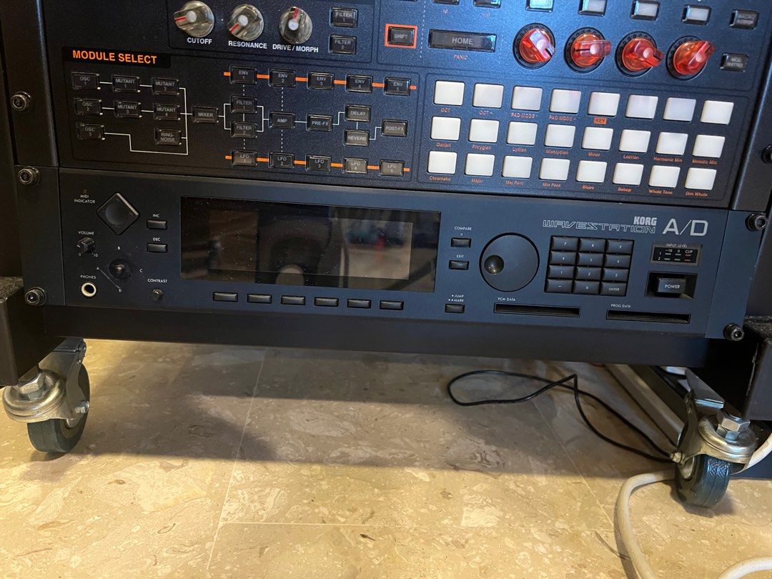 Korg Wavestation A/D Synthesizer Rackmount module wavestate, Hobbies ...