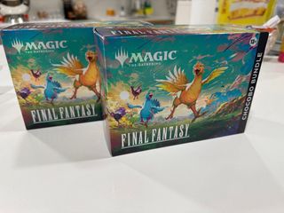 (Ready Stock) MTG Final Fantasy Chocobo Bundle & Scene Box Magic The ...
